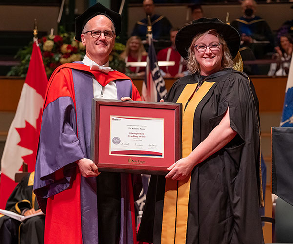 Distinguished Teaching Award - MacEwan University
